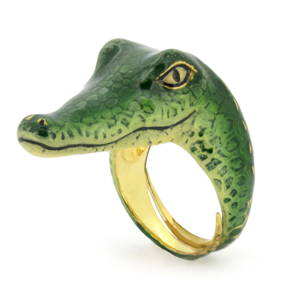 GoodAfterNine - KEVIN CROCODILE RING แหวนจระเข้ | SAFARICA | Shopee ...