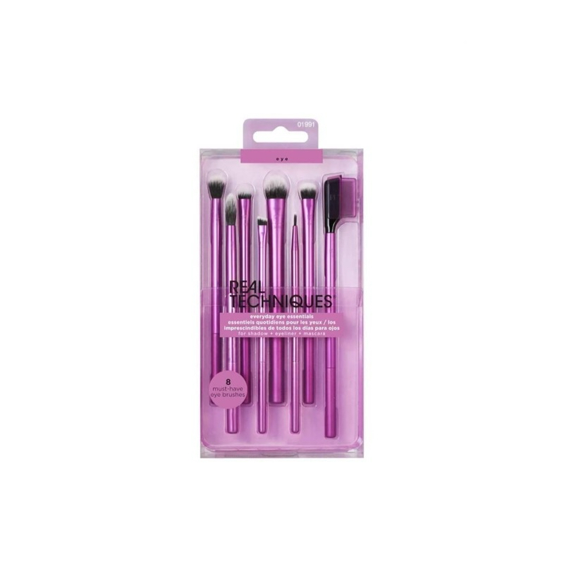 เซตแปรงแต่งหน้า Real Techniques Everyday Eye Essentials Makeup Brush ...
