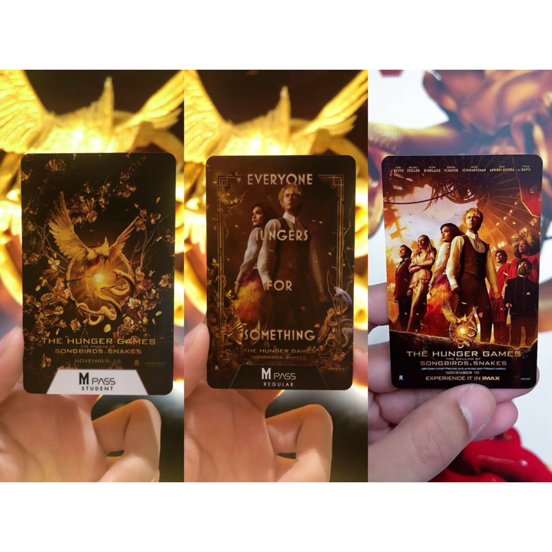 (Liveลด50%) บัตรสะสม The Hunger Games: The Ballad of Songbirds & Snakes ...
