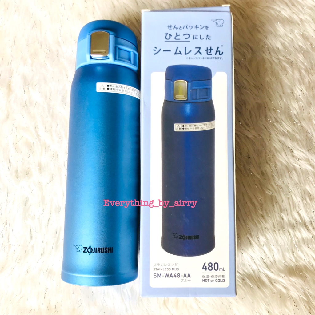 ขวดน้ำเก็บอุณหภูมิ ขนาดบรรจุ 480ml Zojirushi Stainless Mug รุ่น SM-WA48-AA | Shopee Thailand