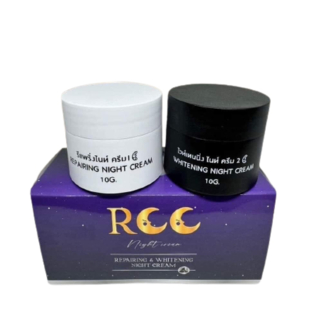 ครีมอาร์ซีซี(RCC Night Cream)อาร์ซีซี ไนท์ครีม1ชุดมี2ชิ้น แพคเกตใหม่ ...