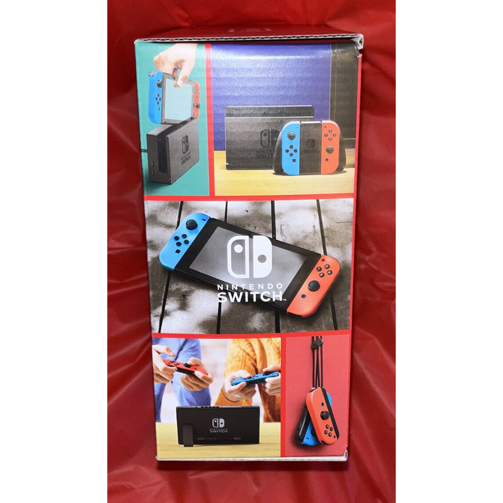 BRAND NEW, Nintendo Switch, Red/Blue Joy-Cons, Switch Dock, Box Never ...