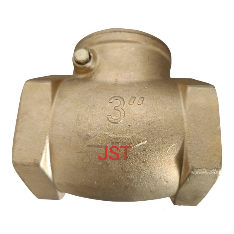 สวิงเช็ควาล์วทองเหลือง ( Swing Check Valve) JKขนาด 2-1/2" ถึง 4 ...