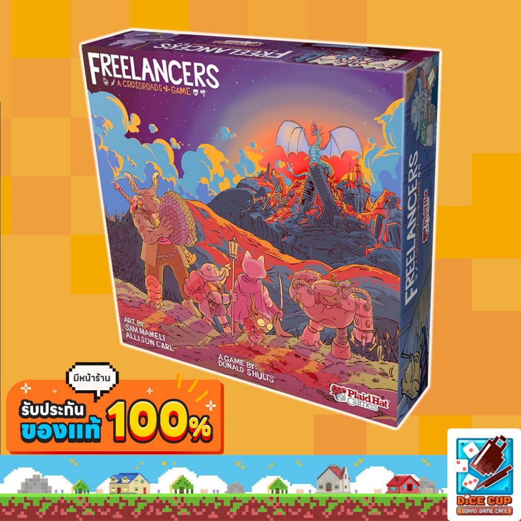 [ของแท้] Freelancers: A Crossroads Game Board Game | Shopee Thailand