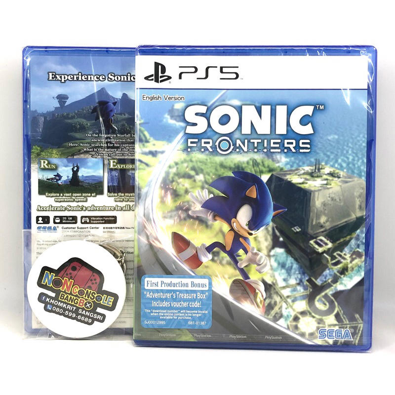[มือ1] Sonic Frontier ,Asia (PS4,PS5) | Shopee Thailand