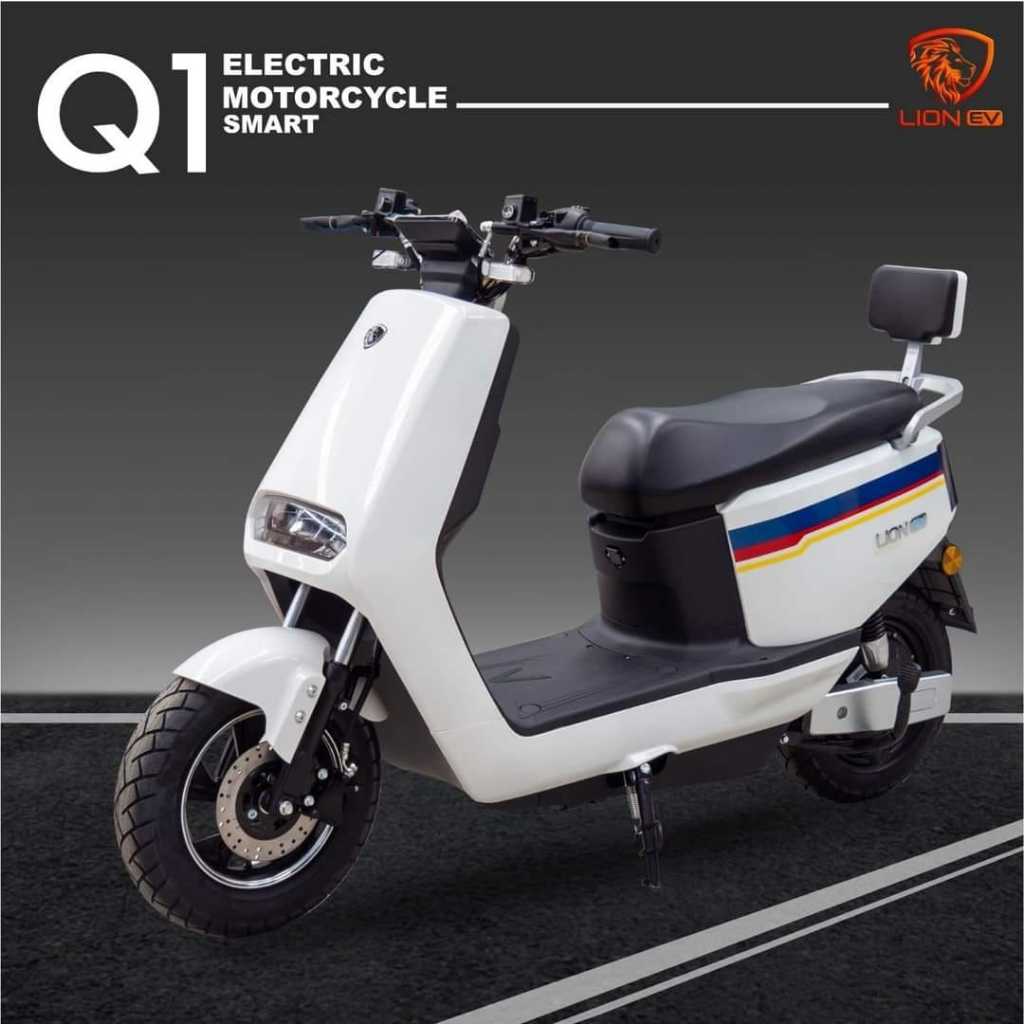 Lion Q1 มอเตอร์ไซค์ไฟฟ้า 1000 watt จดทะเบียนได้ รถไฟฟ้า | Shopee Thailand