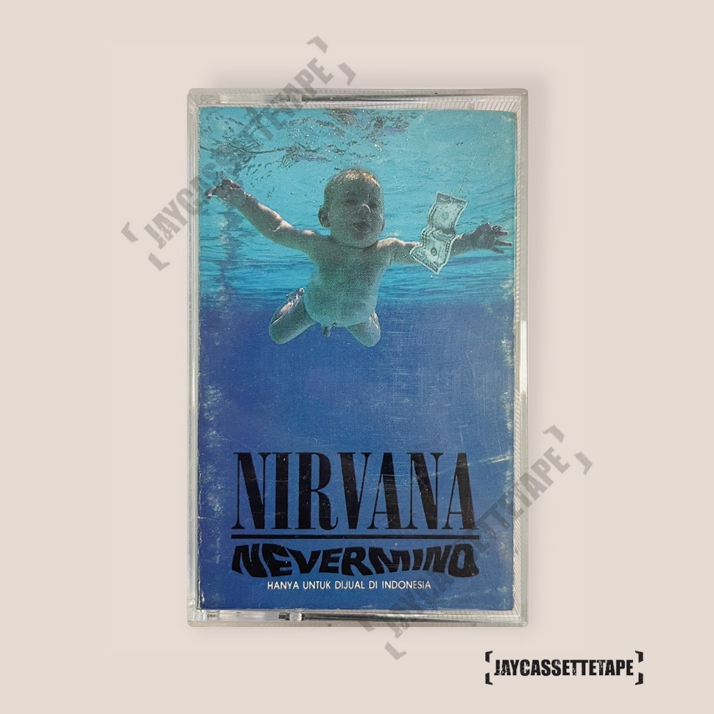 Nirvana อัลบั้ม : Nevermind เทปเพลง เทปคาสเซ็ท Cassette Tape เทปเพลงสากล | Shopee Thailand