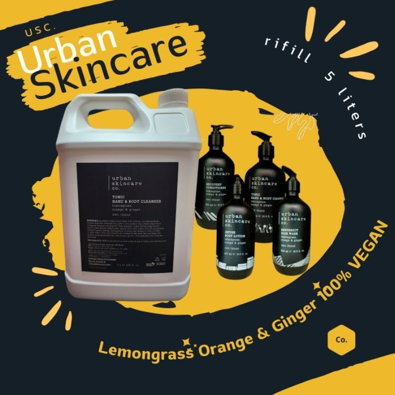 Urban SkinCare Co. (Rifill 5 Liters) | Shopee Thailand