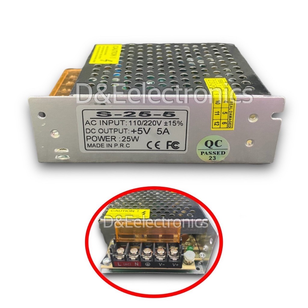 สวิตชิ่ง หม้อแปลงไฟฟ้า Switching Power Supply สวิตชิ่งเพาเวอร์ซัพพลาย Output 5Vdc, 12Vdc, 24Vdc ...