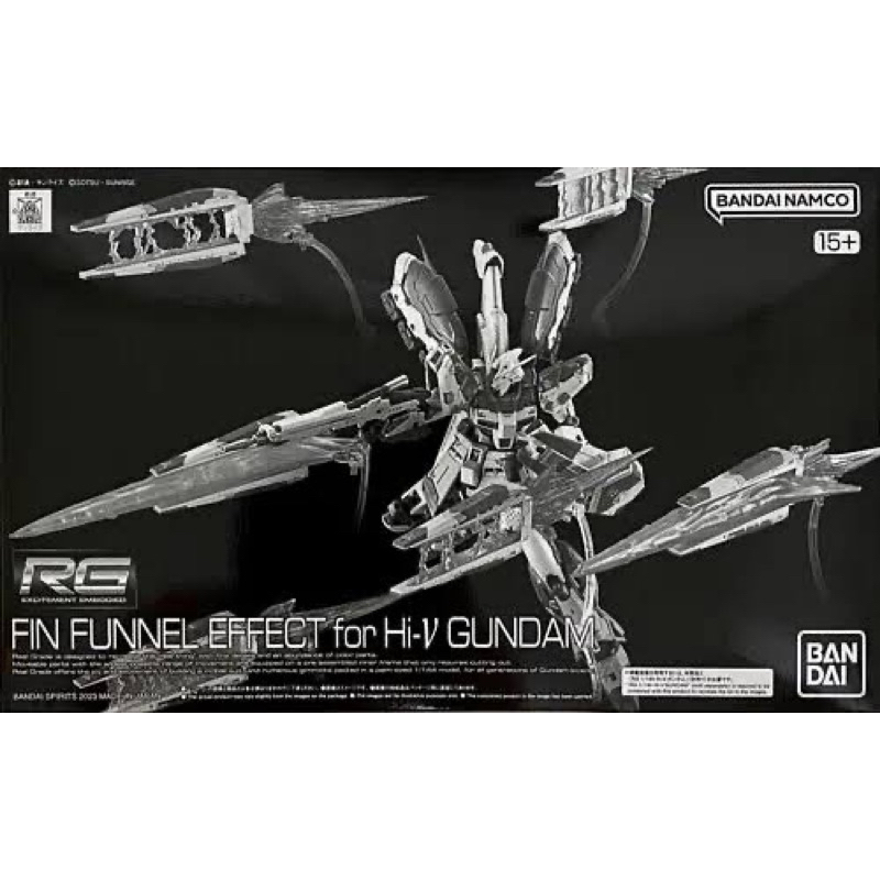 [PRE-ORDER] RG PREMUIM BANDAI Fin Funnel Effect set for RX-93 Hi-Nu/Nu gundam | Shopee Thailand