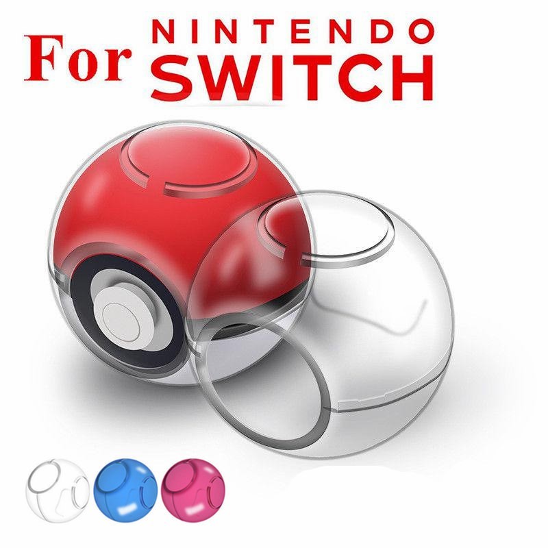 Poke Ball Plus เคสใส ฝาครอบป้องกันสำหรับ Pokeball Plus แถมฟรีตัวหุ้ม ...