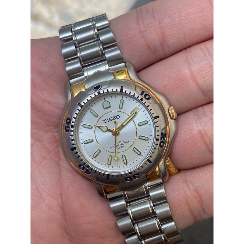 นาฬิกา TISKO QUARTZ 3ATM กันน้ำ ของใหม่ มือ1 ขายล้างสต๊อก | Shopee Thailand