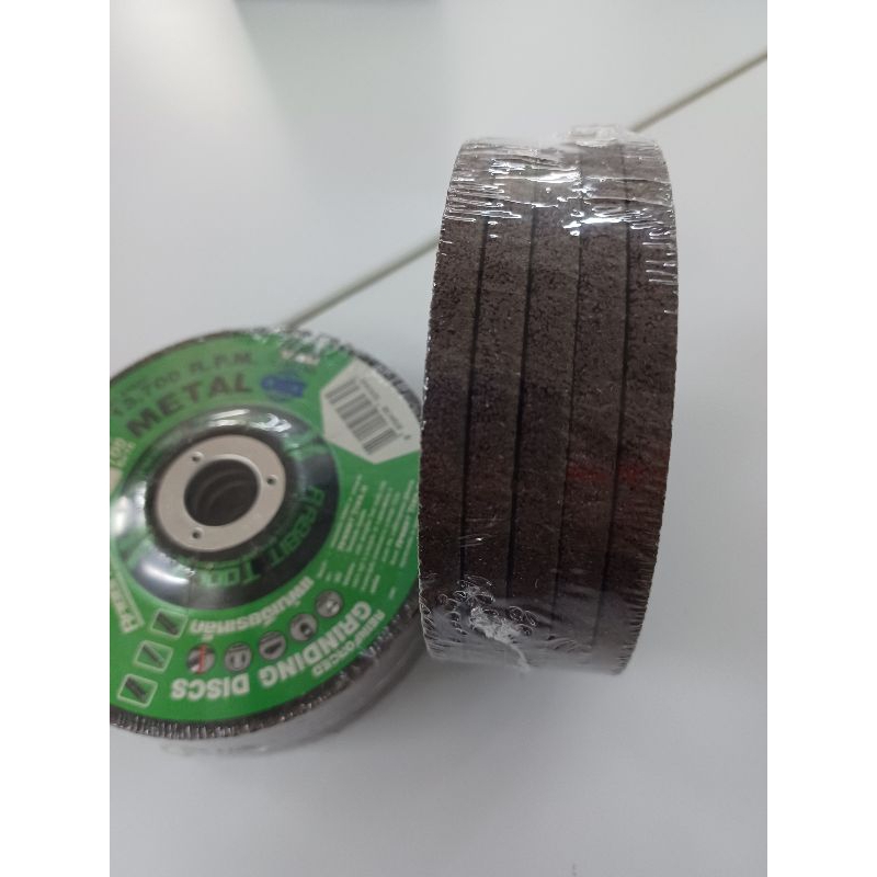 Rabbit Tool แผ่นเจียรเหล็ก ขนาด 4 นิ้ว 100x6x16 มม 5แผ่น/แพค | Shopee ...