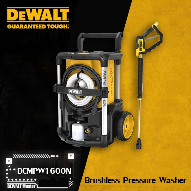 DEWALT DCMPW1600N-XJ 36V XR BRUSHLESS CORDLESS HIGH-PRESSURE CLEANER ...