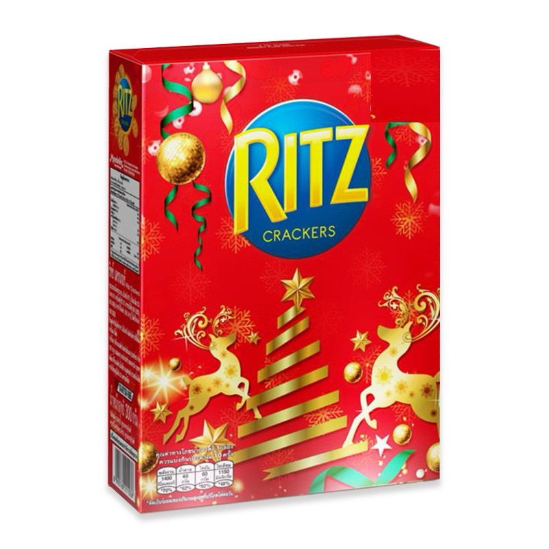 Ritz Cracker ริทซ์แครกเกอร์ ออริจินอล 3แพ็ค ใน1กล่อง ขนาด 300 กรัม ...