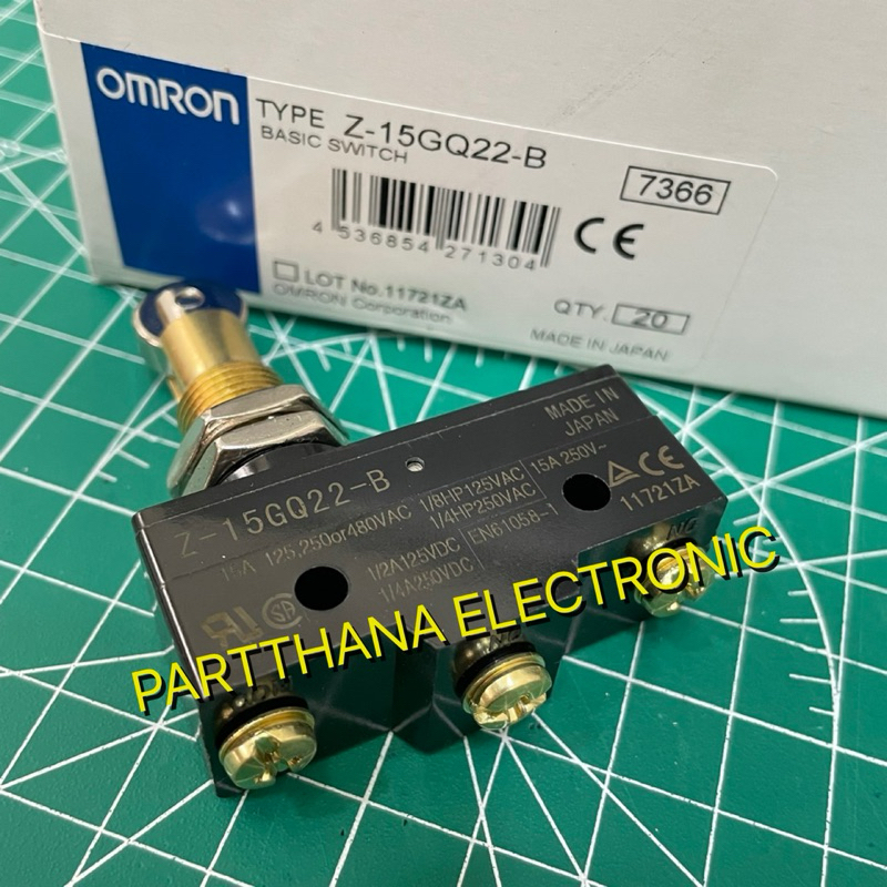 Z-15GQ22-B MADE IN JAPAN🇯🇵 OMRON Basic limit switch พร้อมส่งในไทย🚛💨 | Shopee Thailand
