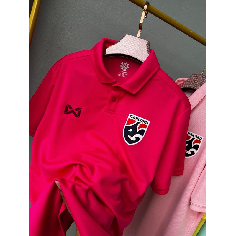 เสื้อโปโลwarrix รุ่นPinพร้อมโลโก้ทีมชาติแบบสี | Shopee Thailand