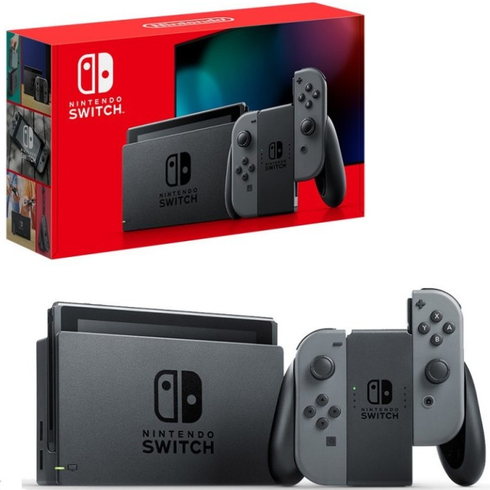Nintendo Switch Grey (V2) | Shopee Thailand