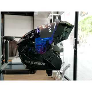 หมวกกันน็อกยกคาง (Flip Up) RAIDEN รุ่น DEFENCE 2023 แบบ เปิดคางได้ Flip ...
