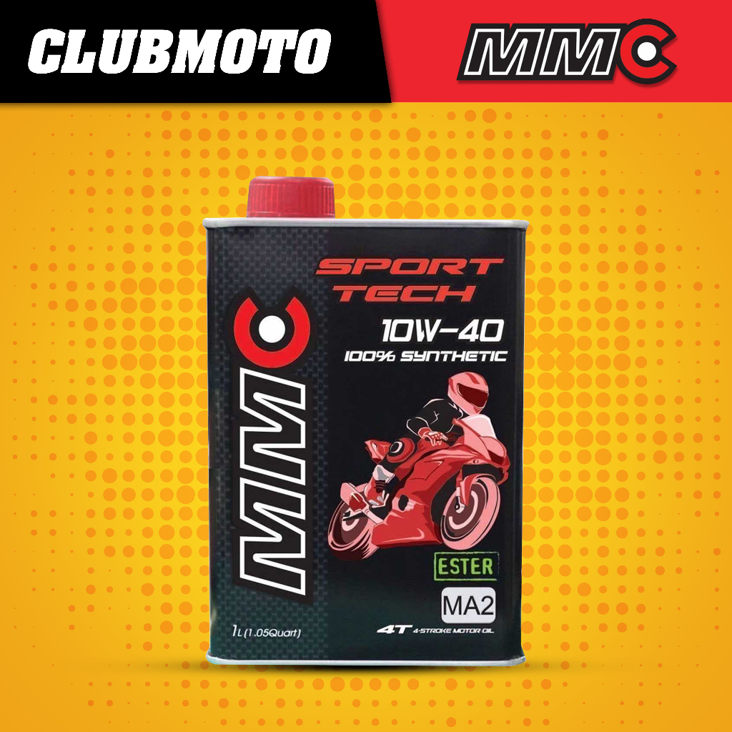 น้ำมันเครื่อง MMC SPORT TECH 10W40,10W50 น้ำมันเครื่องสังเคราะห์ 100% ...