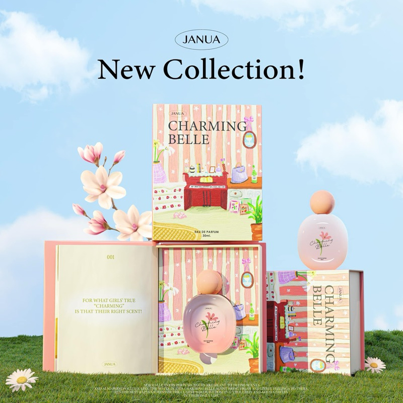 โปร 4.4 น้ำหอมรุ่นใหม่พร้อมกล่องหรู กลิ่น Charming Belle JANUA น้ำหอม ...