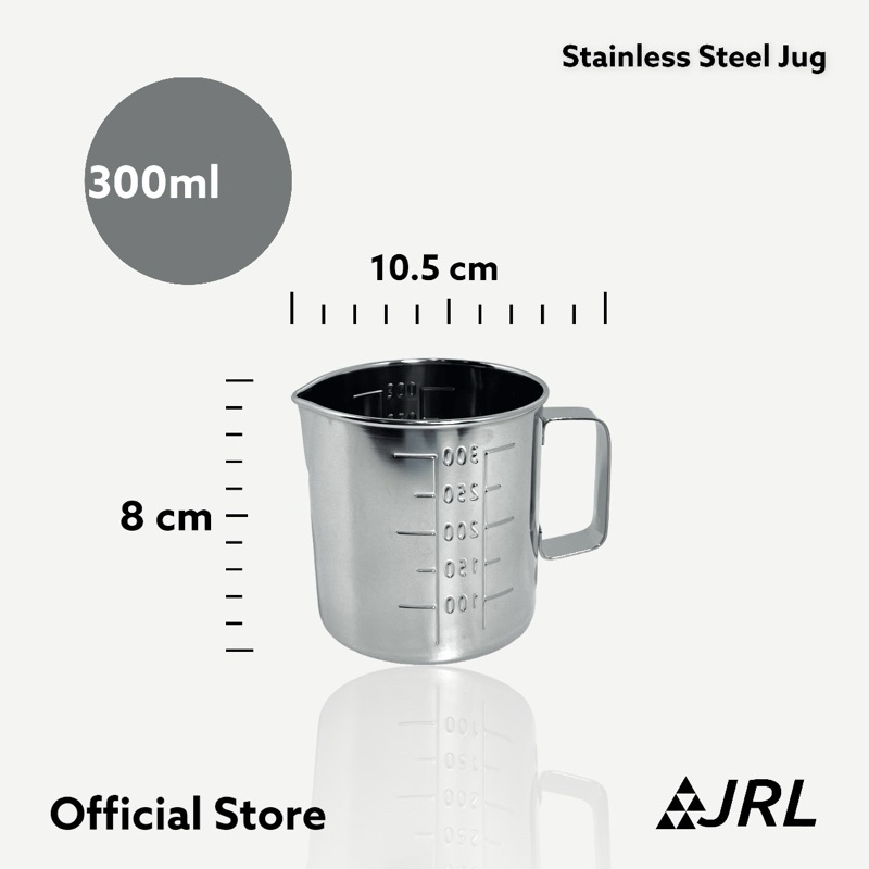 ถ้วยตวงสแตนเลส ถ้วยตวงกาแฟ 100 200 มล ขนาดจิ๋ว มีขีดบอกปริมาตร (มีฝาปิด) แก้วตวง | Shopee Thailand