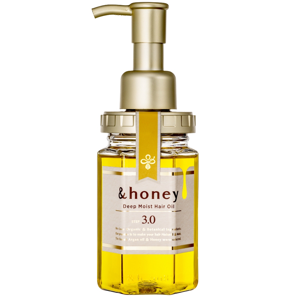 &honey [hair oil 3.0] 100mL Moroccan Organic Oil 100% Damage Care Repair Moisture Moist Smooth ...