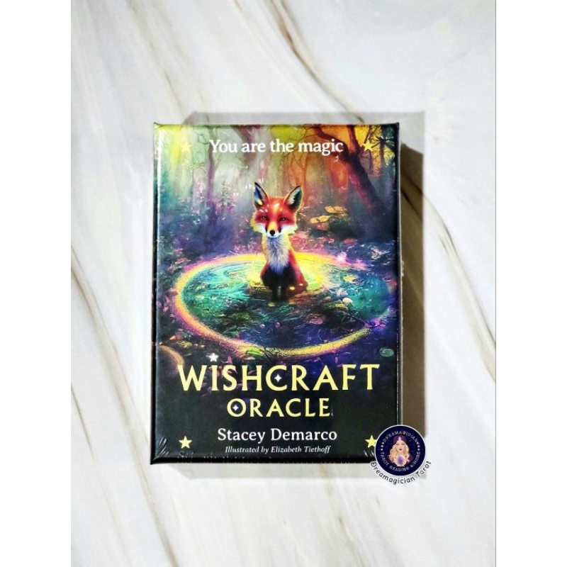 Wishcraft Oracle ไพ่ออราเคิลขอบสีรุ้งโฮโลแกรม ไพ่ยิปซี ไพ่ทาโร่ต์ ไพ่ออ ...