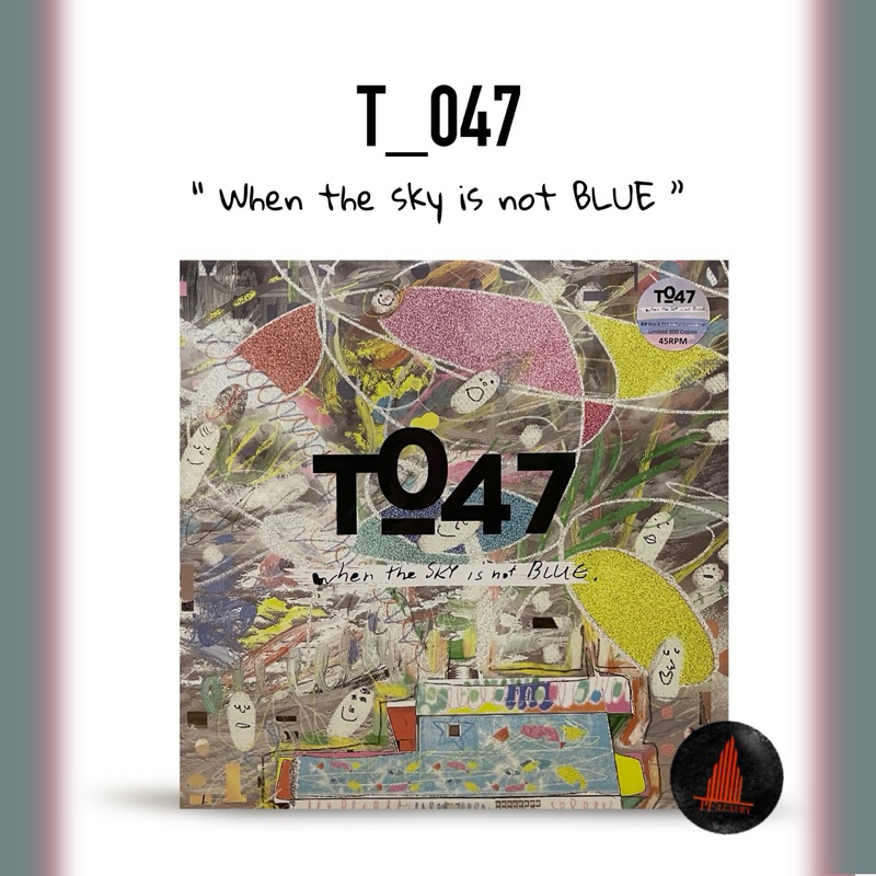 แผ่นเสียง T047 When the sky is not blue | Shopee Thailand