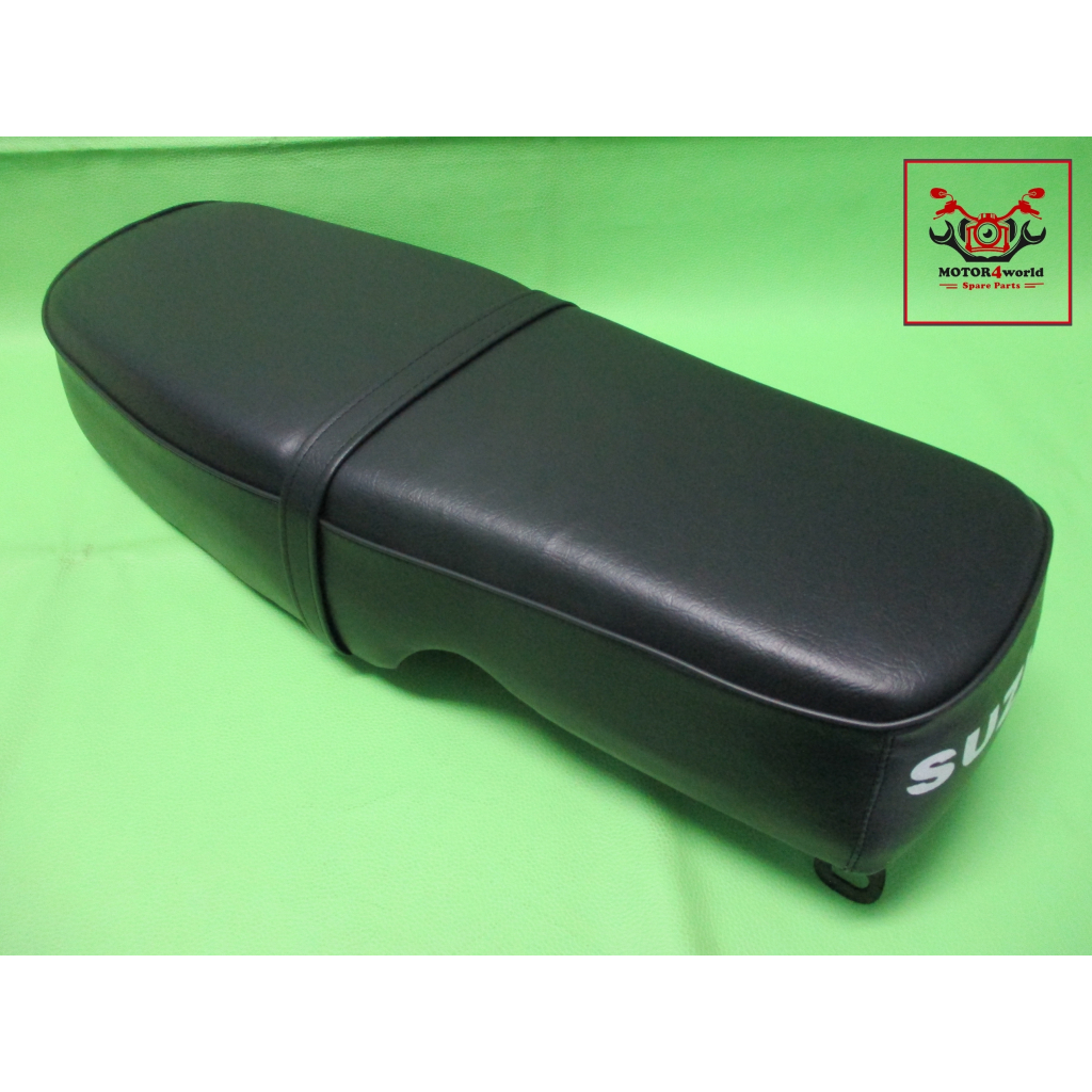 DOUBLE SEAT COMPLETE BLACK with SCREEN Fit For SUZUKI K125 K125-2 ...