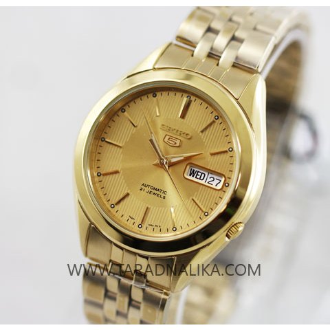 นาฬิกา SEIKO 5 Automatic SNKL28K1 เรือนทอง (ของแท้ รับประกันศูนย์ ...