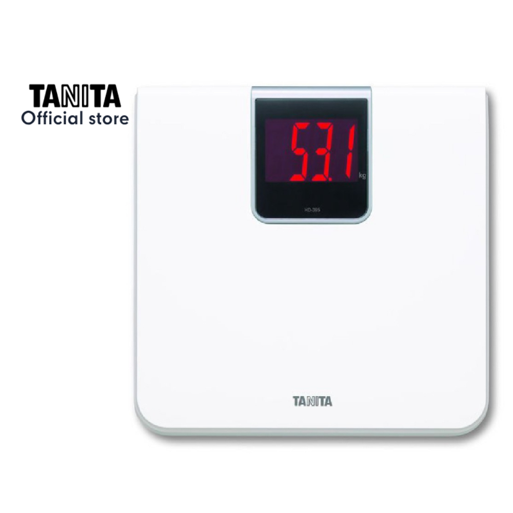 TANITA รุ่น HD-395 เครื่องชั่งน้ำหนักบุคคลแบบดิจิตอล สีขาว (สินค้ารับประกัน 3 ปี) | Shopee Thailand