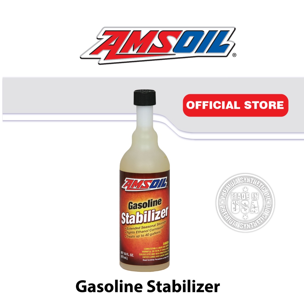 (A-083ASTCN) AMSOIL Gasoline Stabilizer สารป้องกันการเสื่อมสภาพของ ...