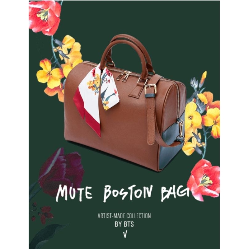 พร้อมส่ง [BTS] V MUTE BOSTON BAG กระเป๋าวี | Shopee Thailand