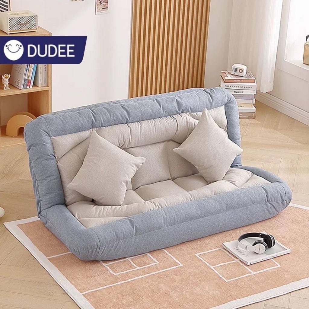 DUDEE โซฟานั่งเล่นวางพื้น รุ่น SF-62 ปรับนอน สไตล์ญี่ปุ่น นุ่มสบายทันสมัย | Shopee Thailand