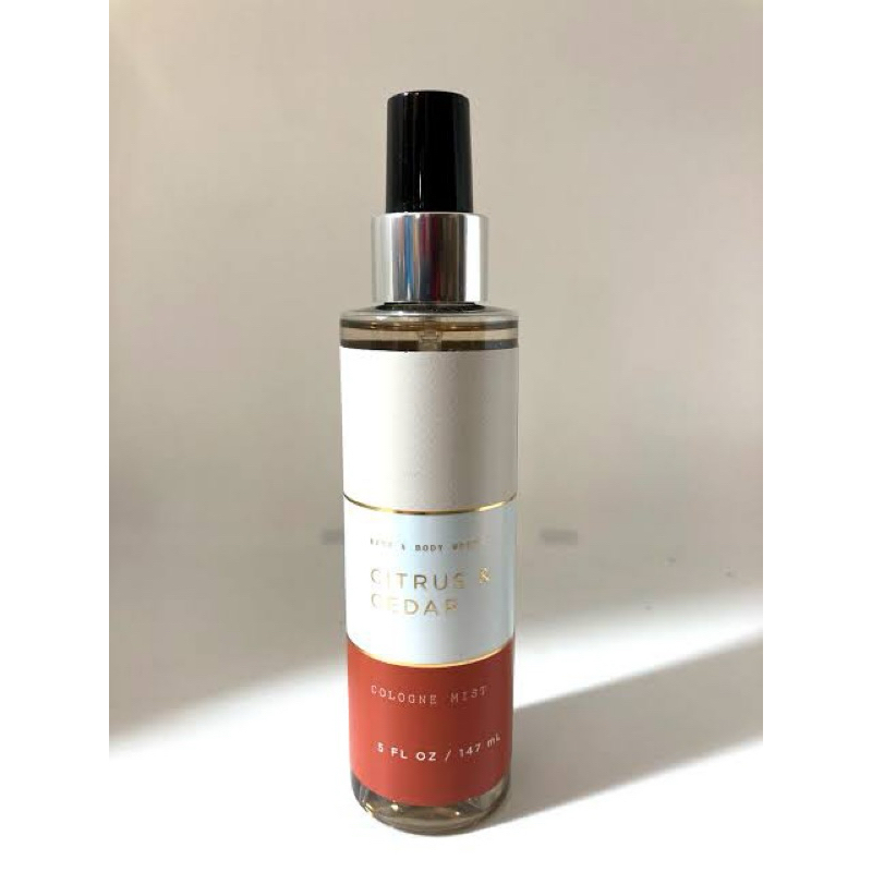 Bath & Body Works Citrus & Cedar Men's Collection Cologne Mist 147ml ...