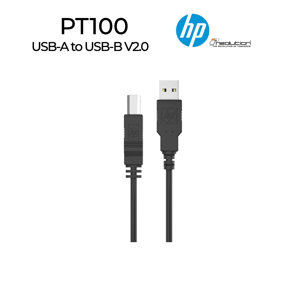 HP USB-A to USB-B v2.0 cable Printer connect cable DHC-PT100 ของแท้ 100 ...