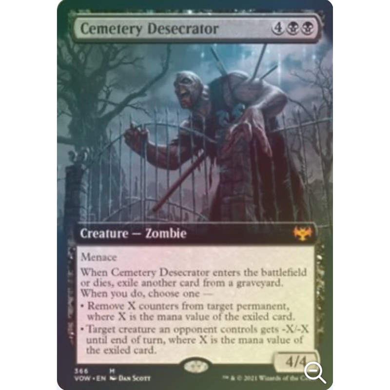 Innistrad: Crimson Vow (VOW):Cemetery Desecrator(M) | Shopee Thailand