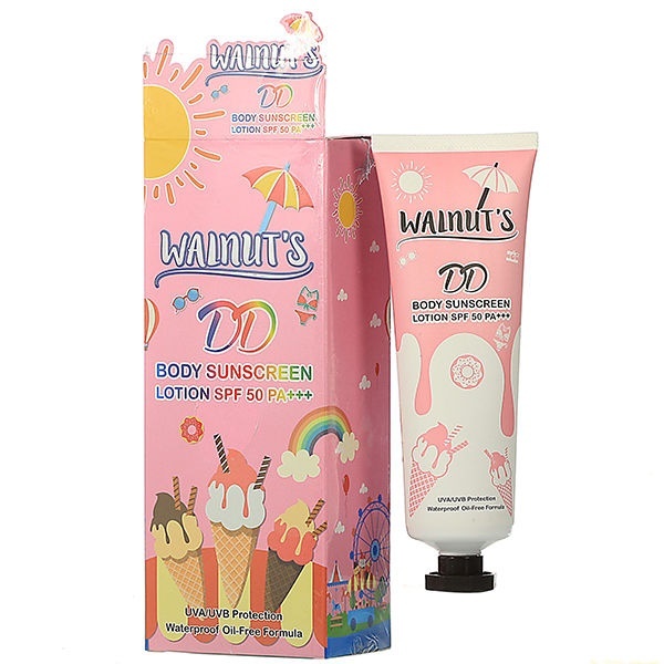 วอลนัท ดีดี บอดี้ ซันสกรีน WALNUT'S DD BODY SUNSCREEN SPF50 PA+++135 g ...