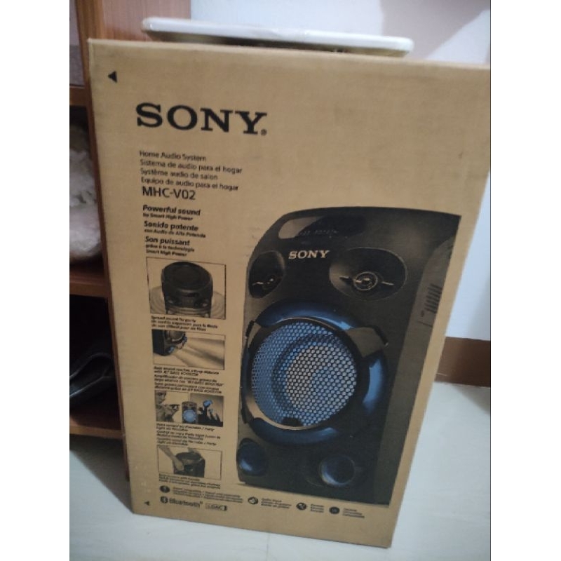 Sony เครื่องเสียงพลังสูง รุ่น MHC-V02 | Shopee Thailand