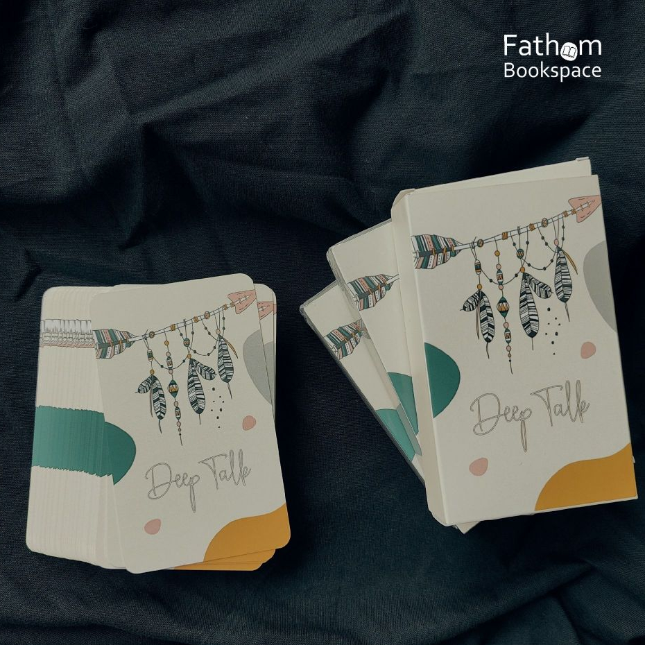 Fathom_ Deep Talk Cards / 49 คำถาม ที่น่าจะพาคุณลงลึกกับความสัมพันธ์กับ ...