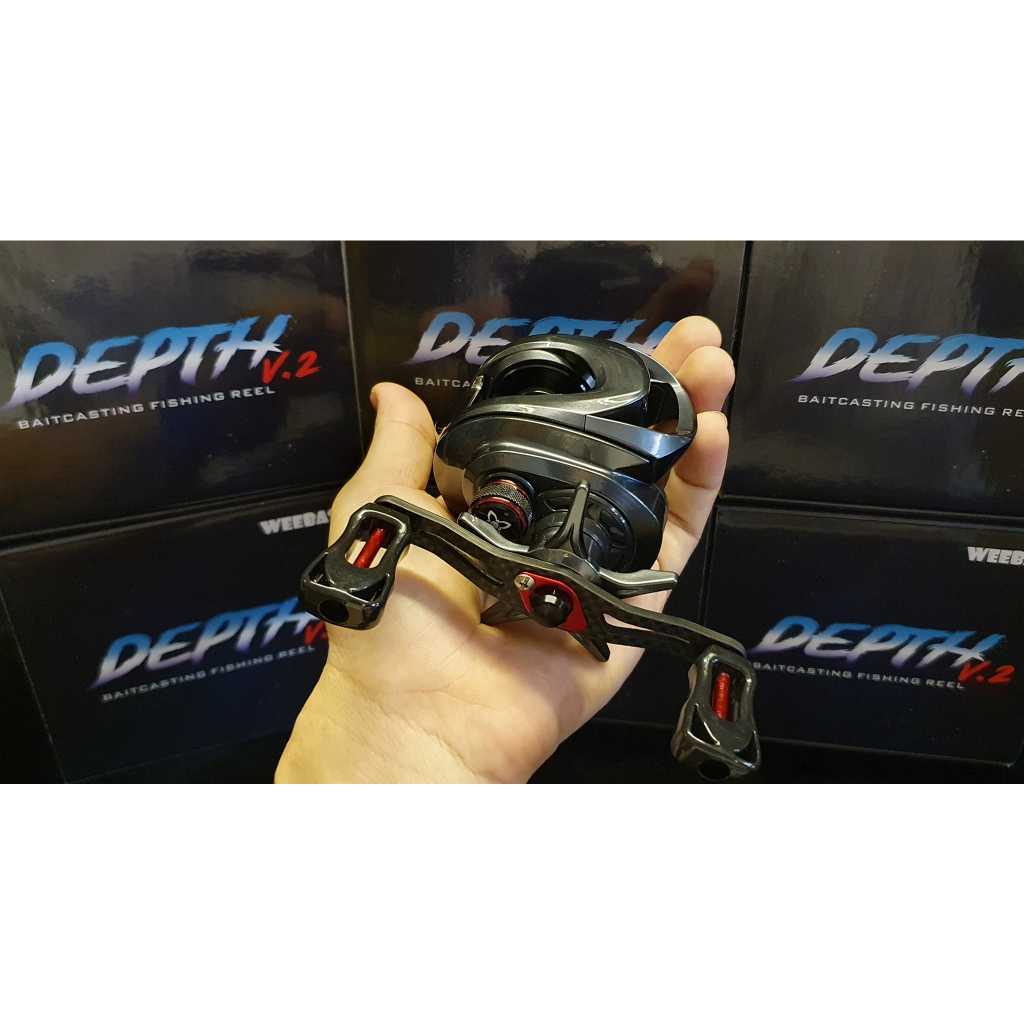 WEEBASS DEPTH V2 รอกเบทหยดน้ำ มีคลิกเสียงปลาลาก | Shopee Thailand