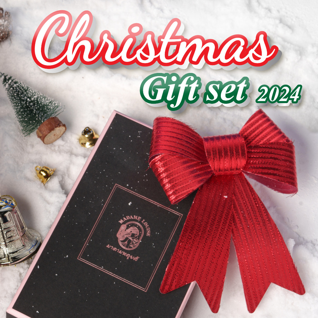 MADAME LOUISE GIFT BOX (ทองเขียวขาวส้มพร้อมกล่องของขวัญ) | Shopee Thailand