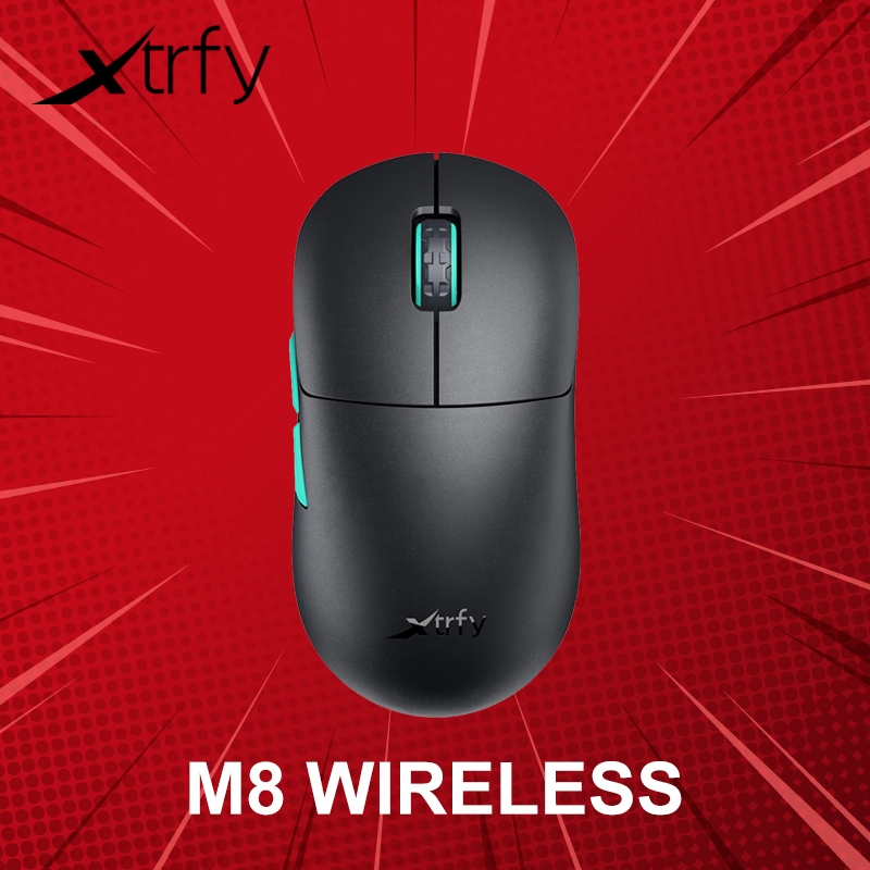 เมาส์เกมมิ่งไร้สาย Xtrfy M8 Wireless ประกันศูนย์ 1 ปี | Shopee Thailand