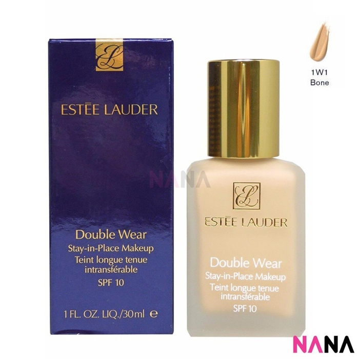 Estee Lauder Double Wear Stay-in-Place Makeup #1W1 Bone 30ml รองพื้นติดทน 2 ชั้น #1W1 Bone 30 ...