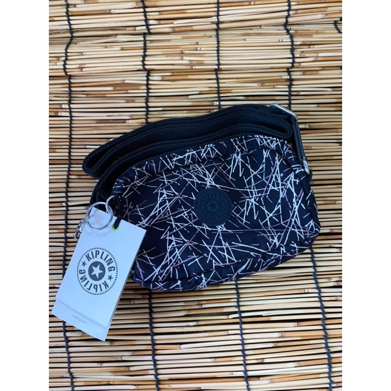 Kipling Souta Crossbody Navy Stick pr ของใหม่ ห่วงหมอง | Shopee Thailand