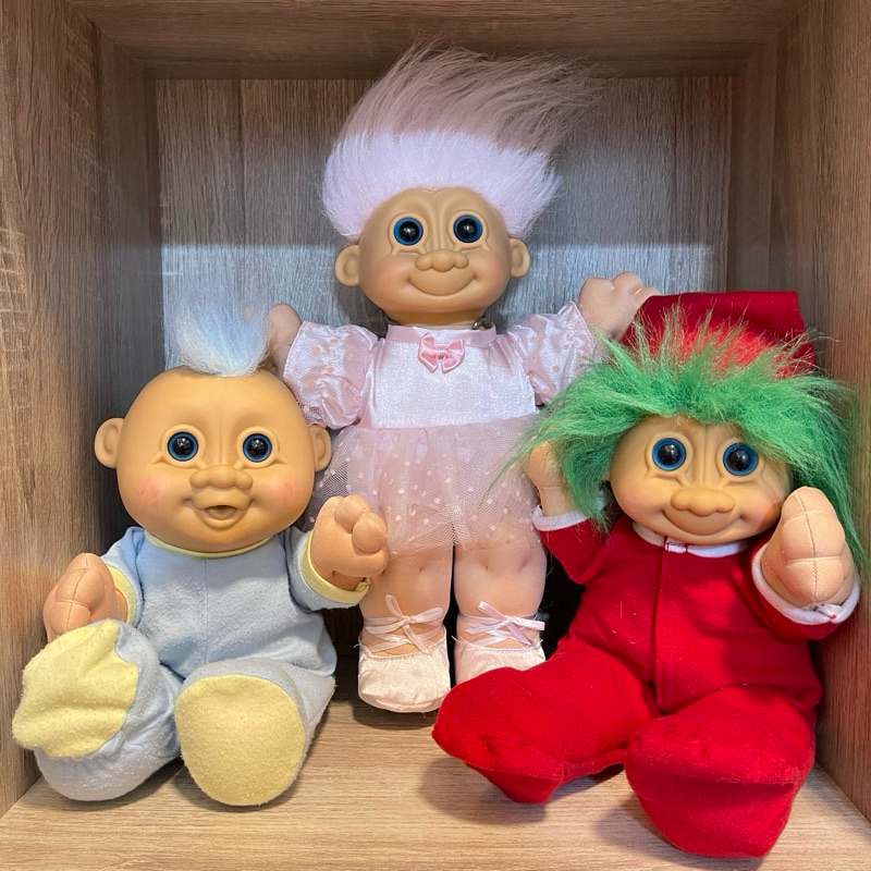 Lucky Trolls Vintage doll Russ doll 90s มือสองของแท้ ‼️ | Shopee Thailand