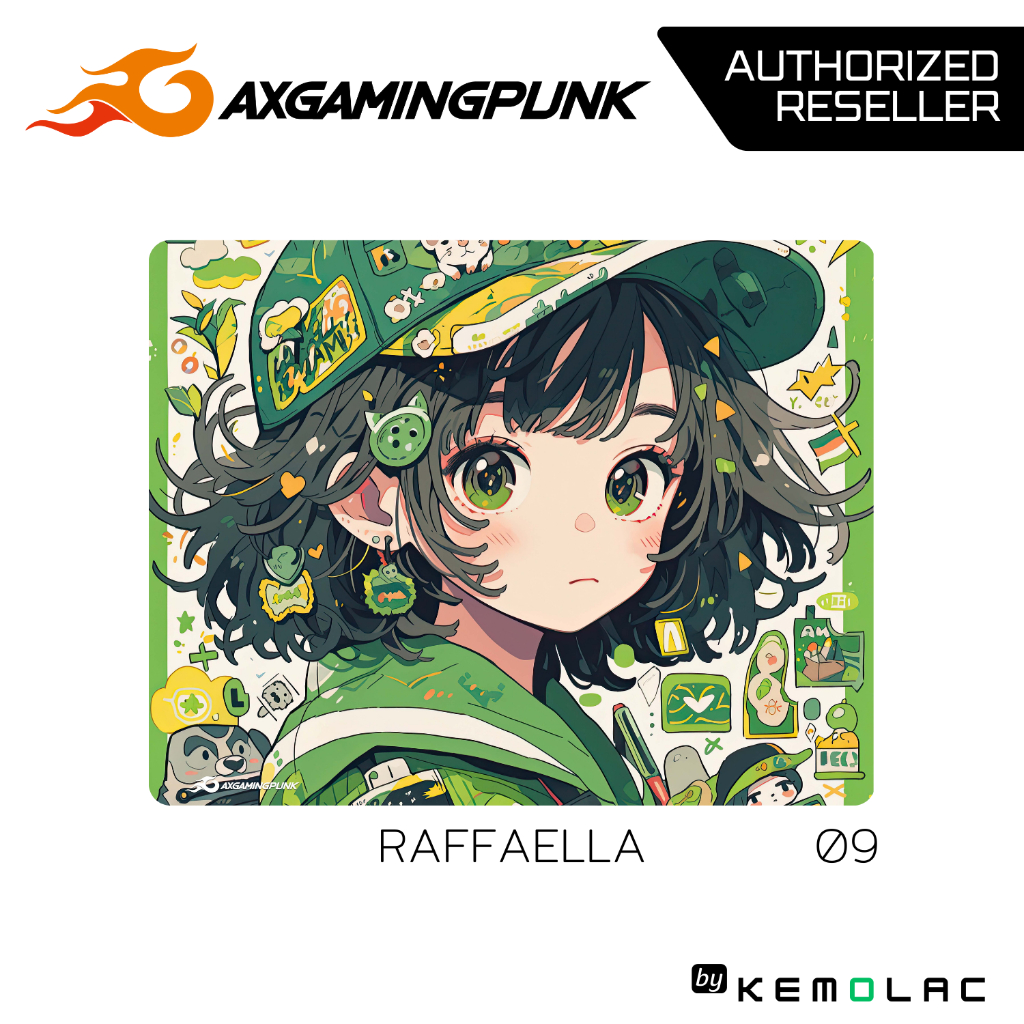 AXgamingPUNK แผ่นรองเมาส์เกมมิ่ง Uncoated เปลี่ยนสินค้าหากสภาพไม่ ...