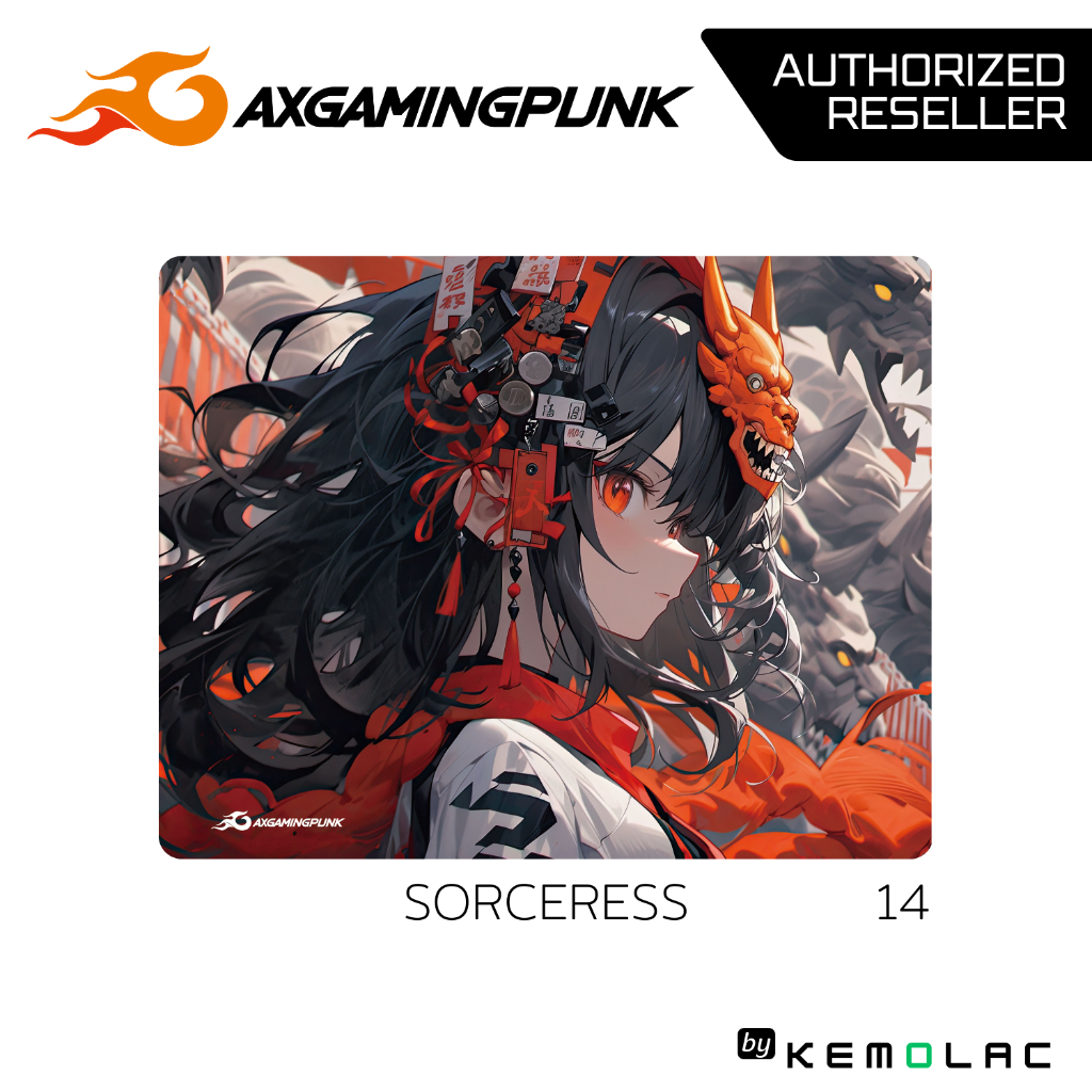 AXgamingPUNK แผ่นรองเมาส์เกมมิ่ง Uncoated เปลี่ยนสินค้าหากสภาพไม่ ...