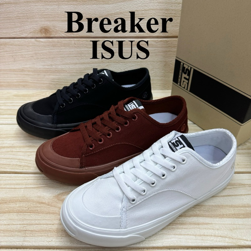 Breaker ISUS รองเท้าผ้าใบ นักเรียน size37-44 สีดำ/น้ำตาล/ขาว | Shopee ...